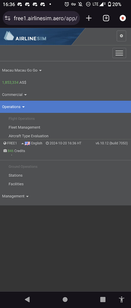 In game menu covered by status bar at bottom screen (Edit: On Android Chrome) - Community ...