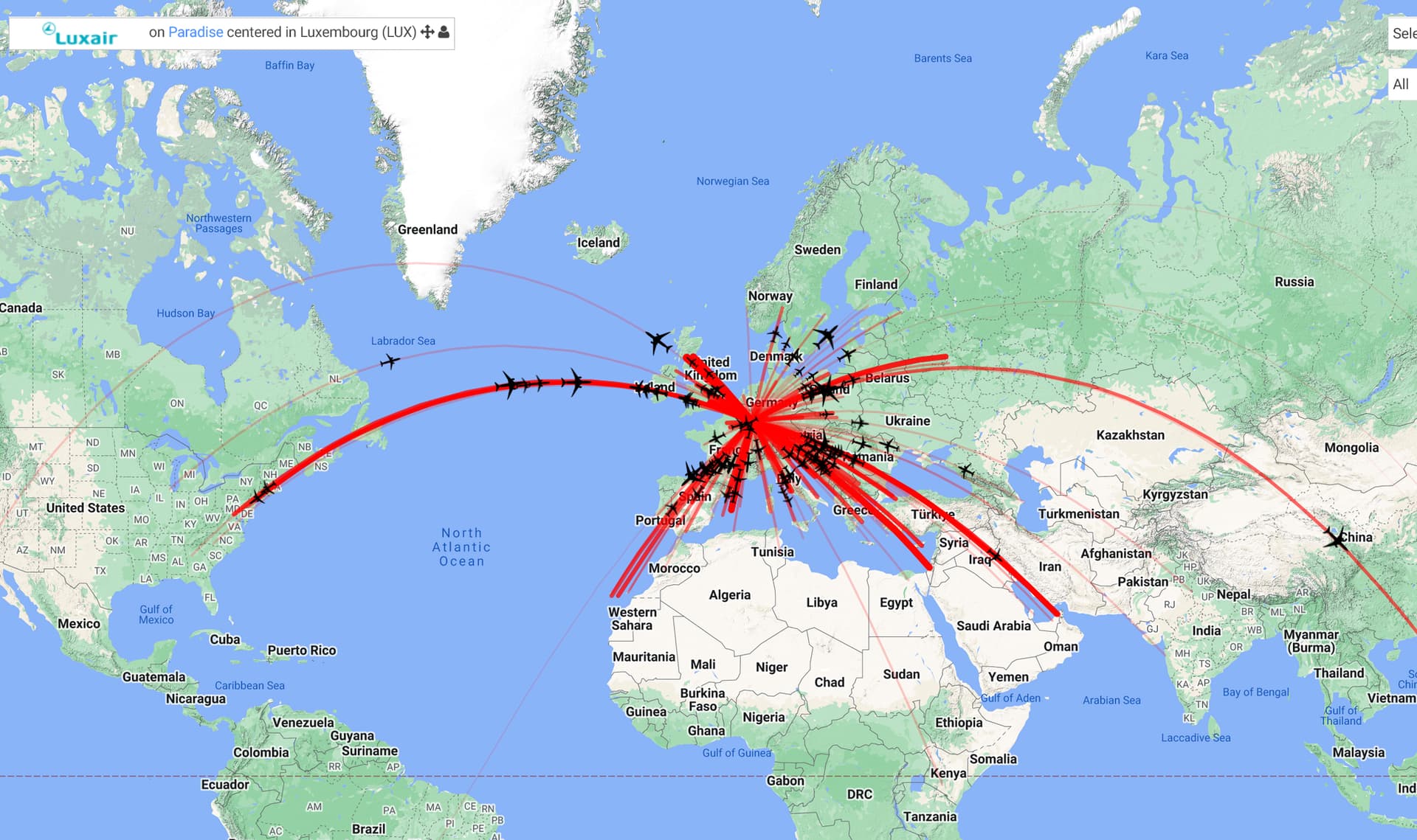 AS Route Map - Page 23 - Community Support - AirlineSim Community